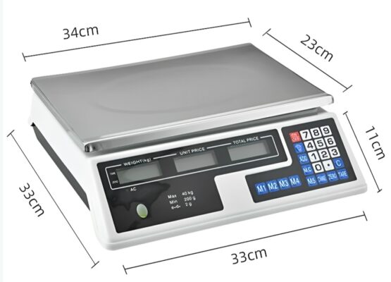 Pesa Digital De Negocio Hasta 40 Kilos Todoelectroofertas