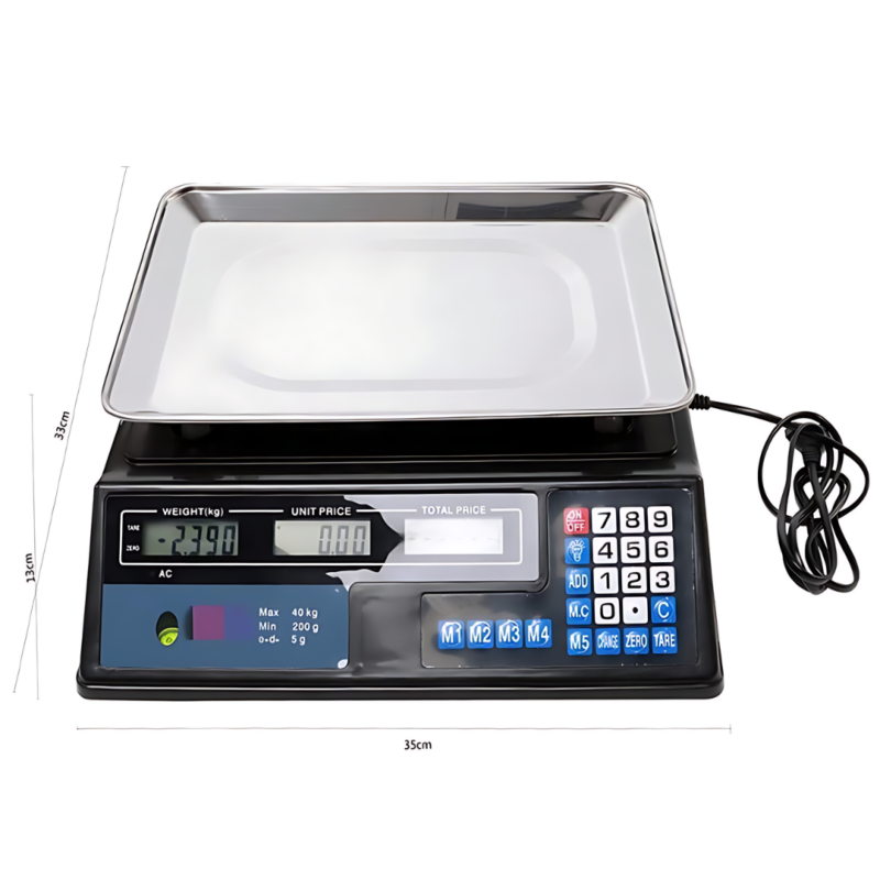 Pesa Digital De Negocio Hasta 40 Kilos Todoelectroofertas