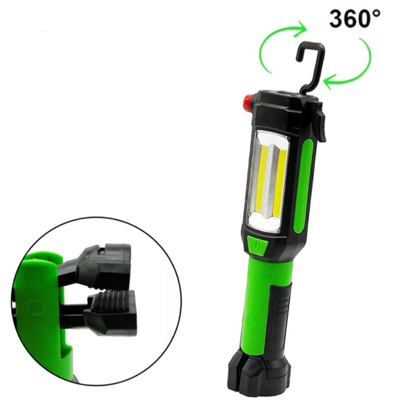 Linterna Led Portátil Con Soporte Imán Farol – todoelectroofertas