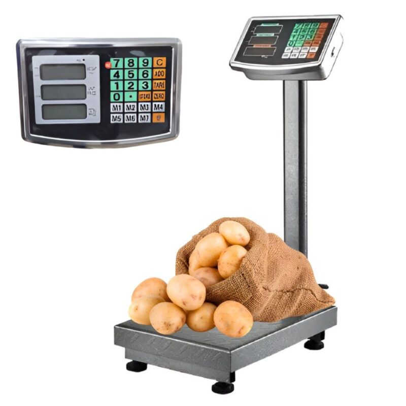 Pesa Balanza Digital con Brazo Hasta 150 Kilos - todoelectroofertas